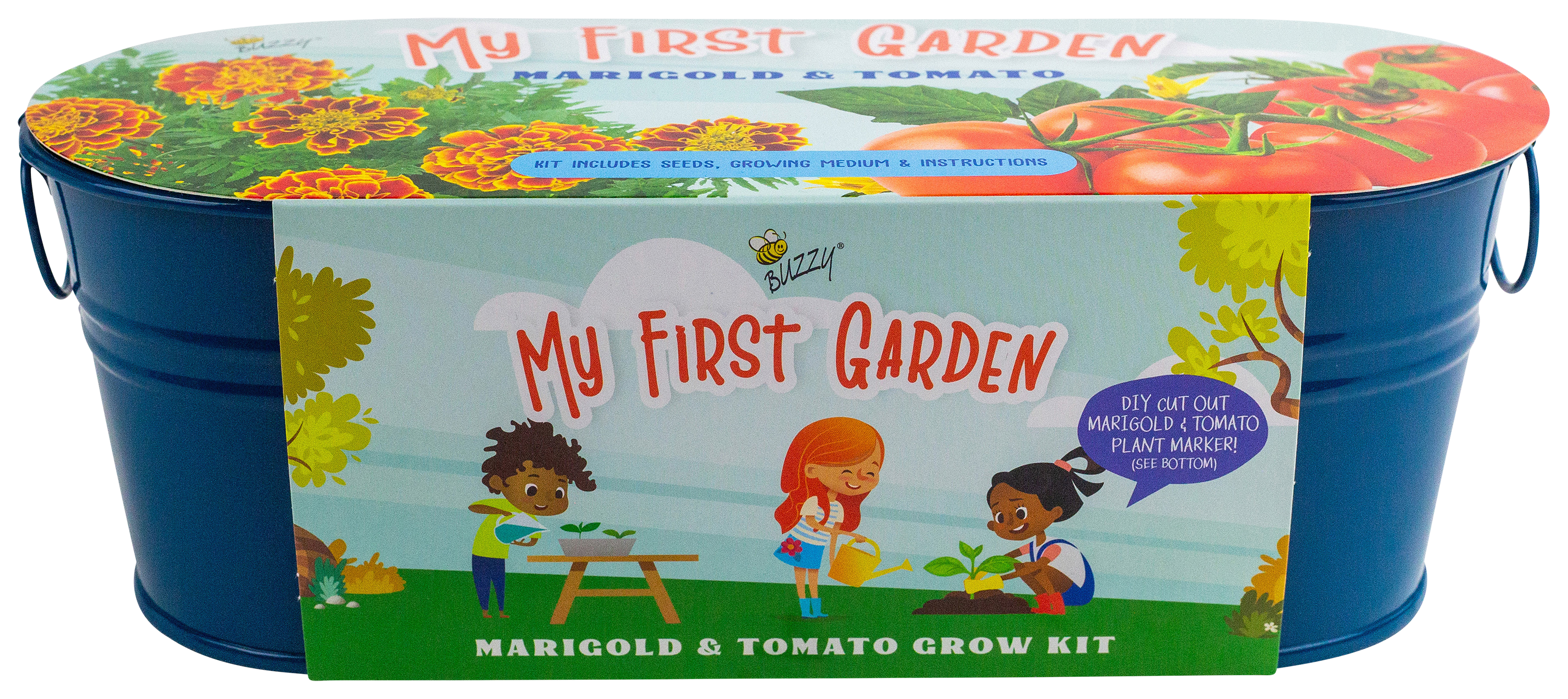 Buzzy My First Garden Marigold and Tomato Grow Kit | Cabela's